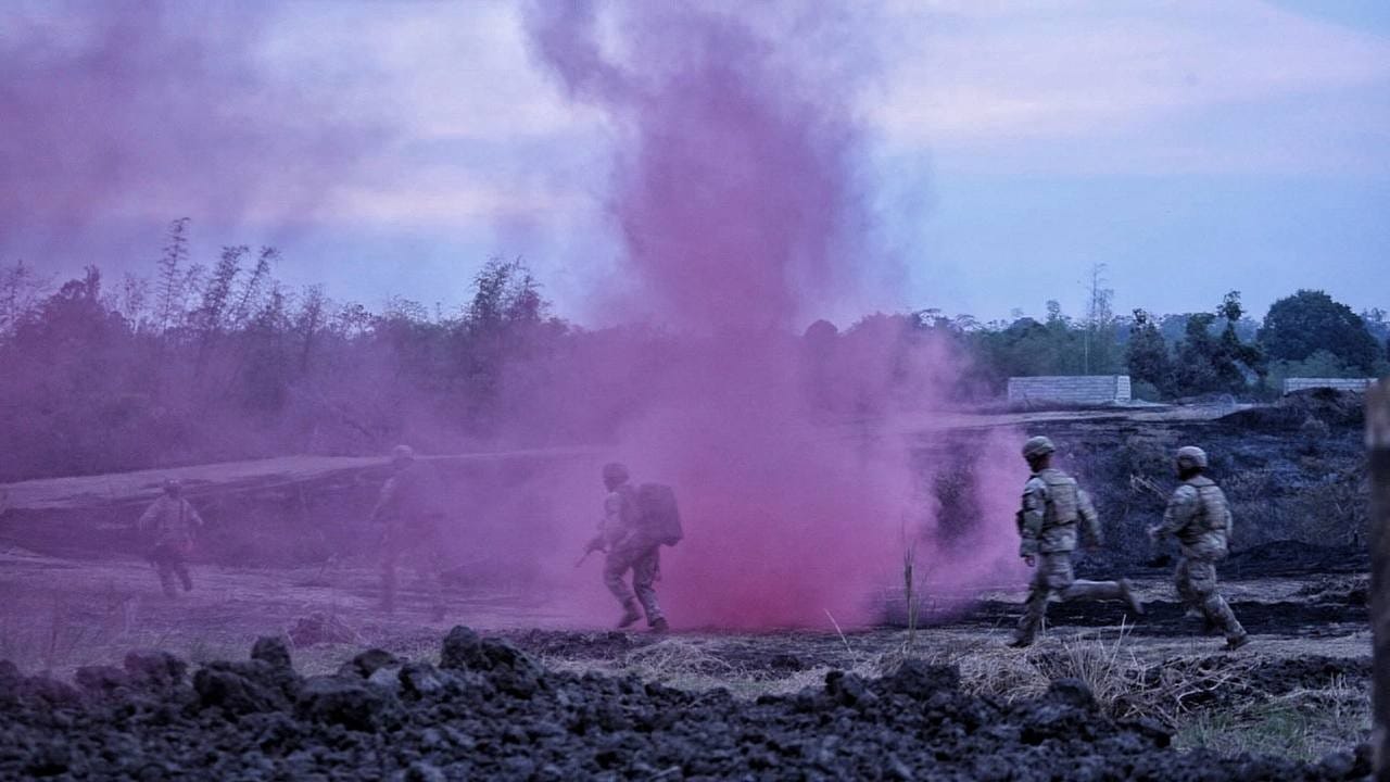 Philippine Army U S Army Combat Engineers Conduct Combat Engineer